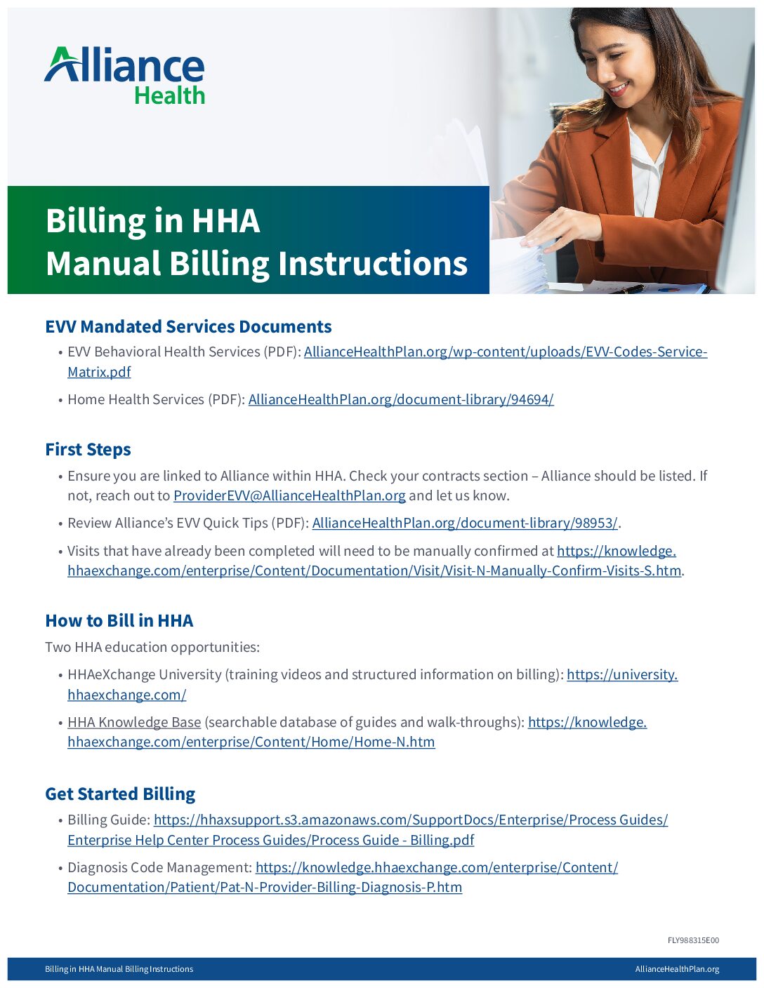 Alliance Rates for Medicaid BH Services - Alliance Health