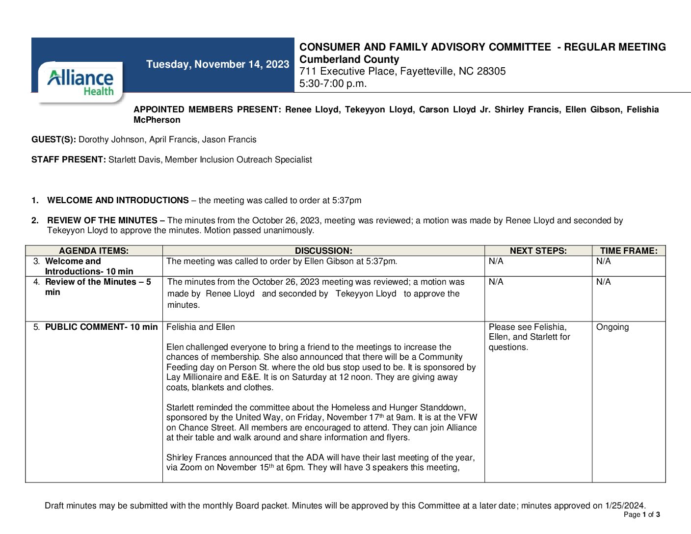 Provider Quick Reference Guide - Alliance Health