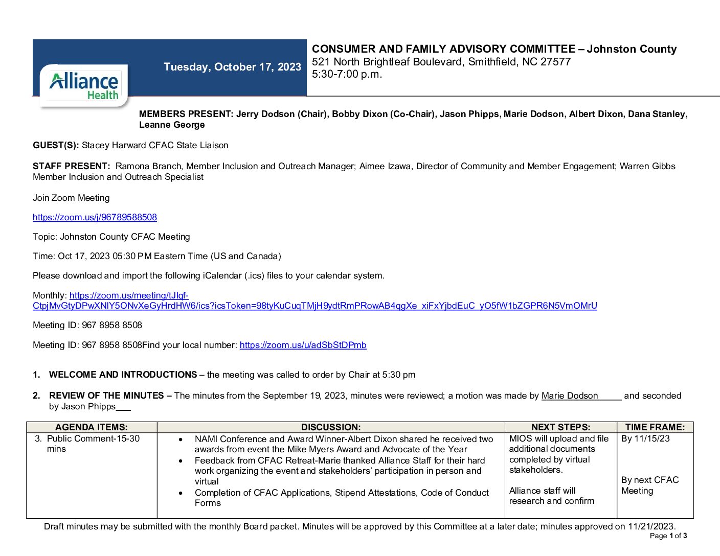 Online Forms - Alliance Health