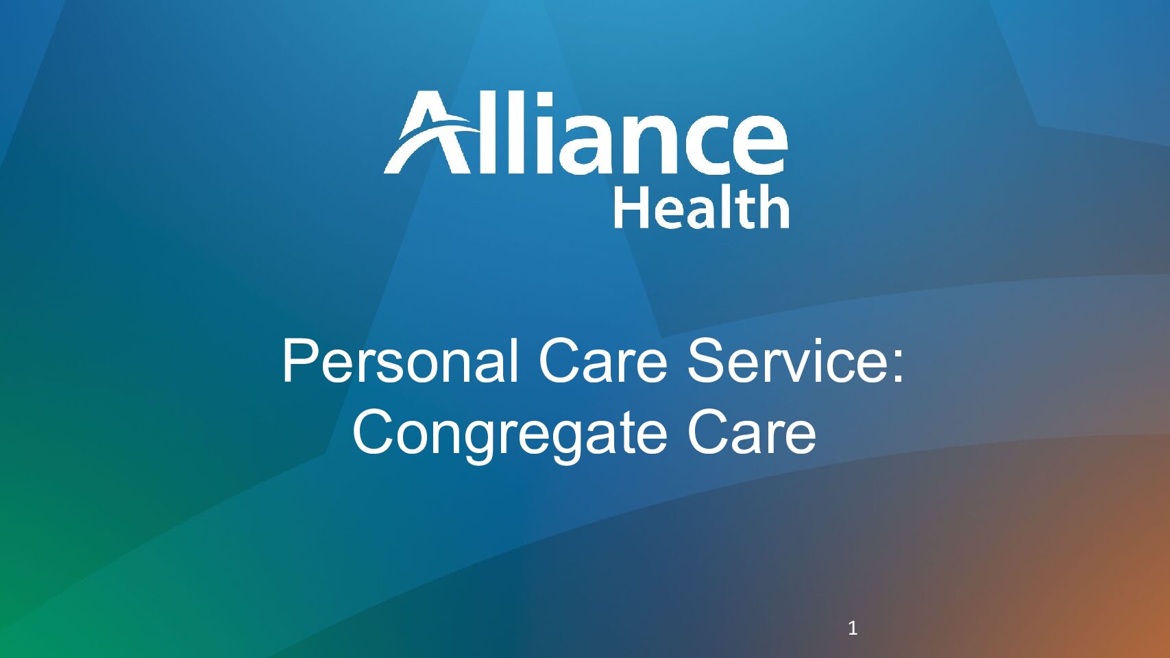 Provider Quick Reference Guide - Alliance Health